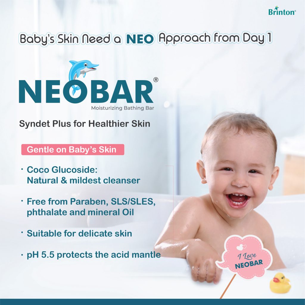 Buy Brinton NEOBAR Baby Soap for Dermatological (Baby care)